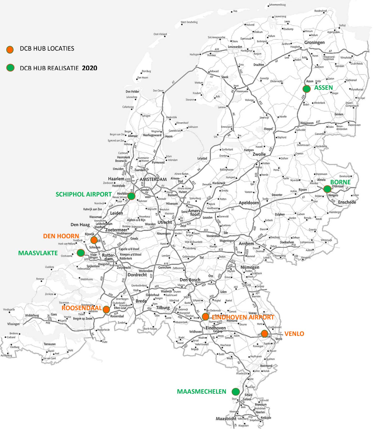 NIEUWE HUB'S IN 2020 - DCB Energy